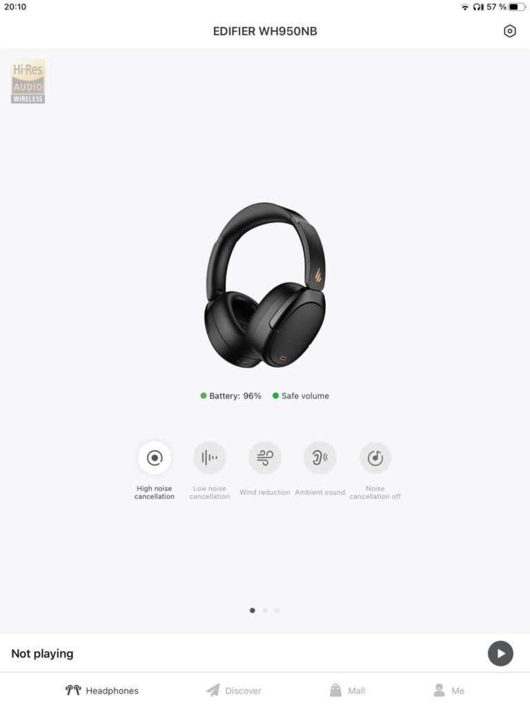 Edifier WH950NB Review | headphonecheck.com